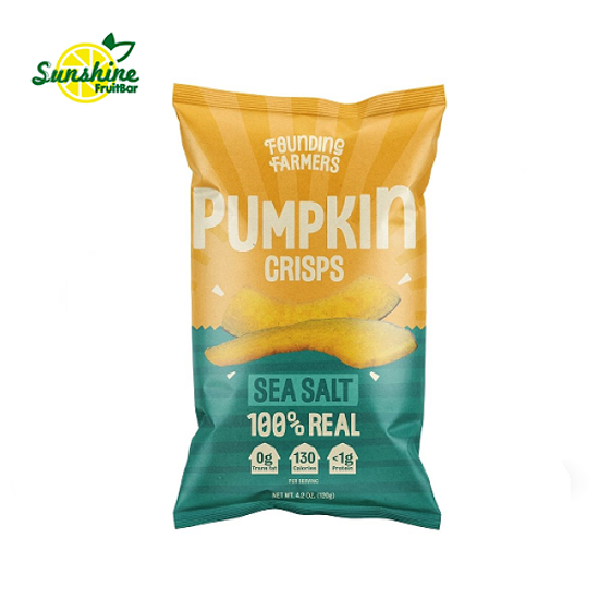Sunshine Fruitbar. FOUNDING FARMERS PUMPKIN CRISPS