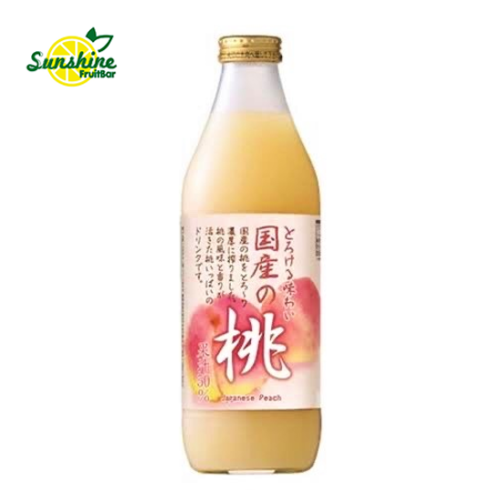 Sunshine Fruitbar. MARUKAI JAPANESE WHITE PEACH JUICE 1L