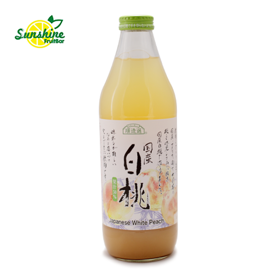 Sunshine Fruitbar. MARUKAI JAPANESE WHITE PEACH JUICE 1L