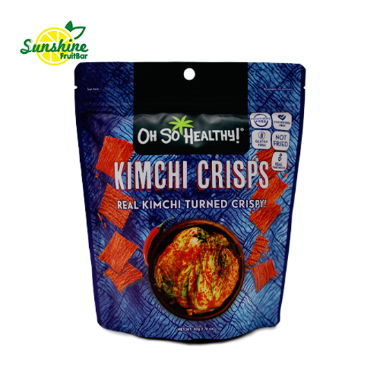Sunshine Fruitbar. OH SO HEALTHY KIMCHI CRISPS 50G