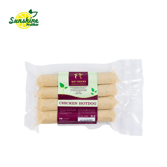 Sunshine Fruitbar. HIP CHICKS CHICKEN HOTDOG 300G